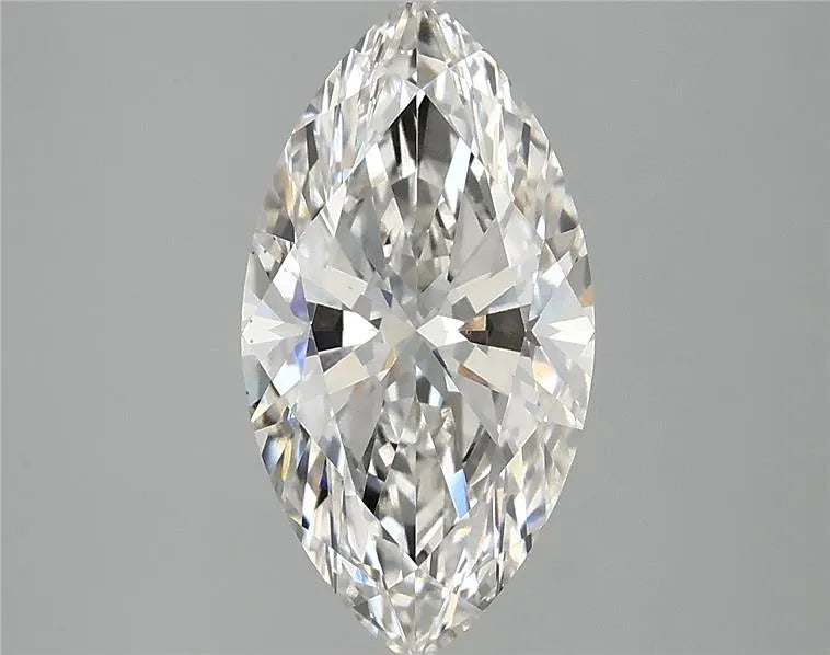 2.58ct Marquise Lab Grown Diamond (Colour G, Clarity VS2, IGI Certifie ...