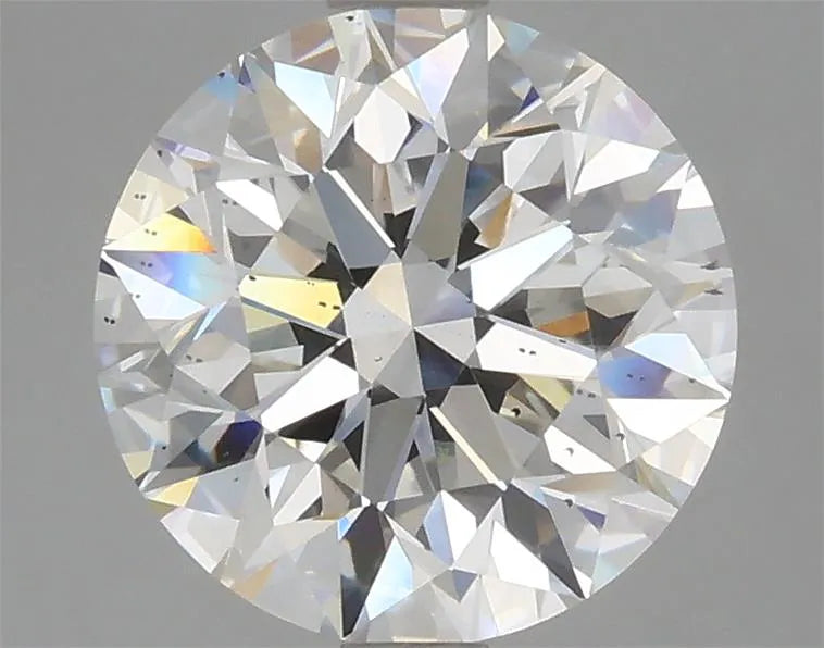 2.96ct Round Lab Grown Diamond (Colour F, Clarity SI1, Cut EX, IGI Cer ...