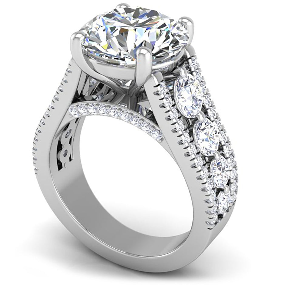 Large Center Engagement Rings – Ben Garelick