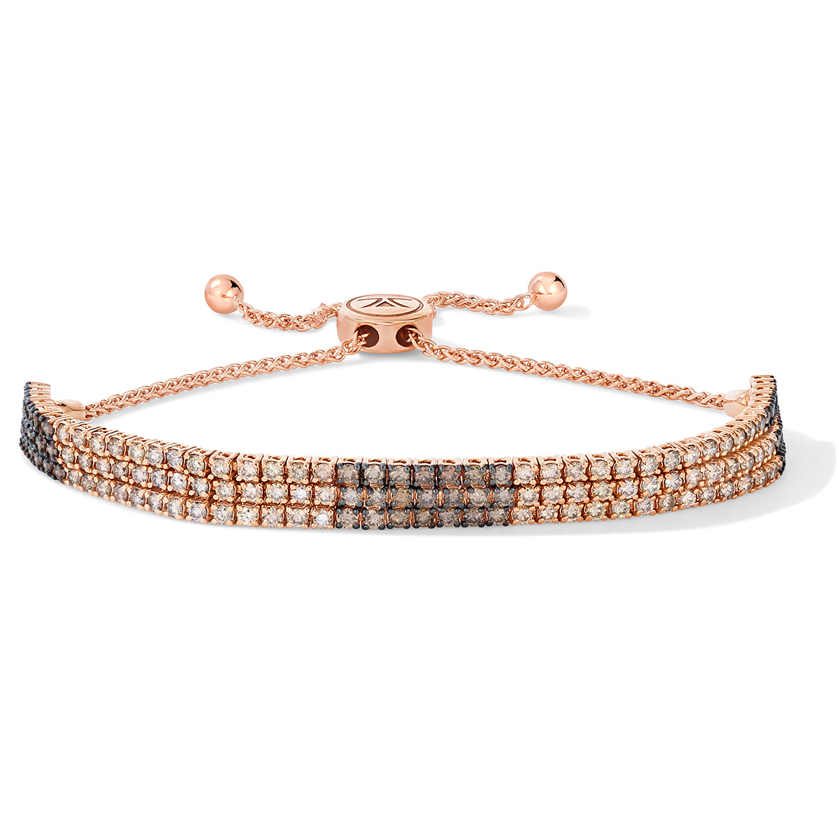 Le Vian Chocolate & Vanilla Diamond Ombré Bolo Bracelet - DEKI 106 ...