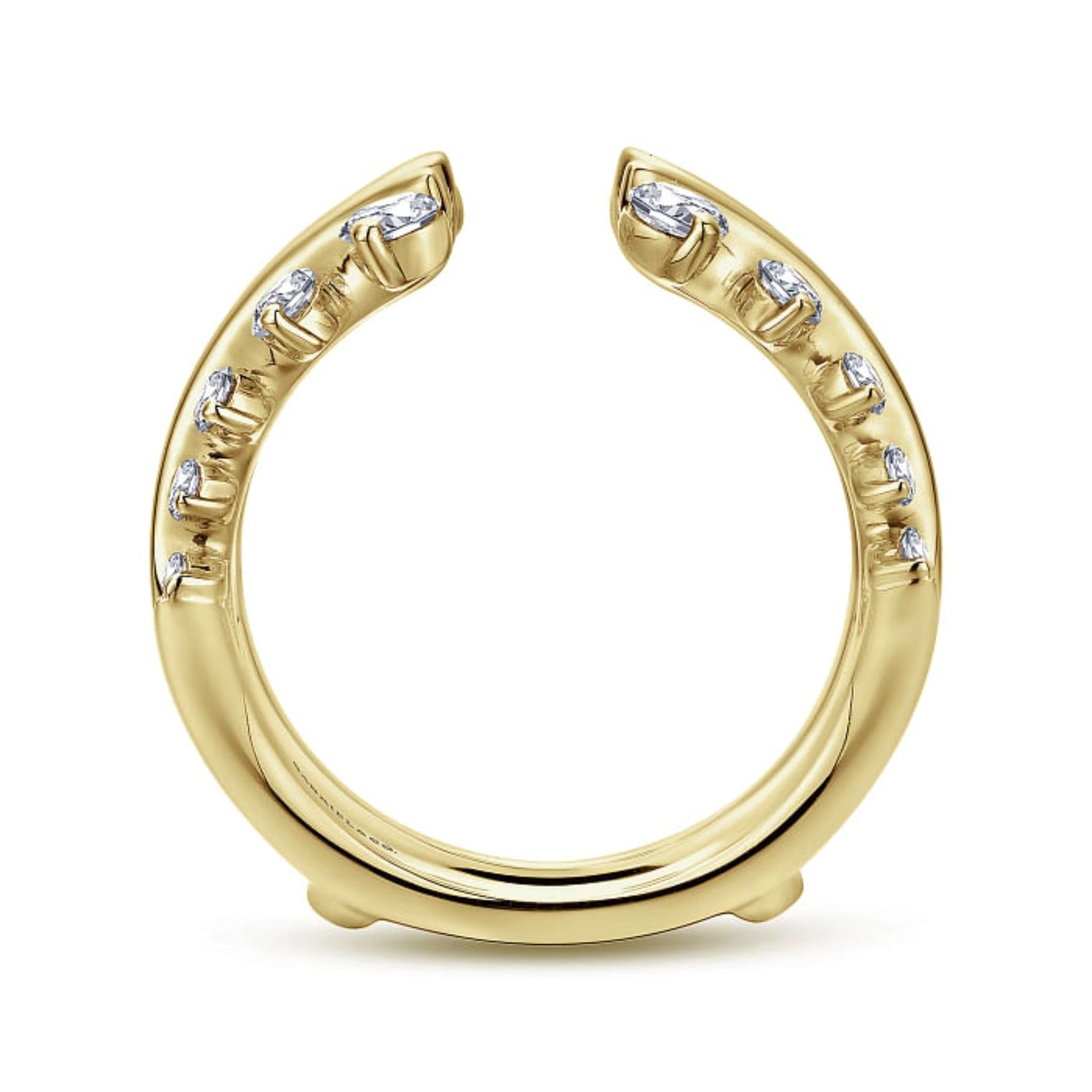 Gabriel & Co. Graduating Diamond Enhancer Wedding Band - AN12549M – Ben ...