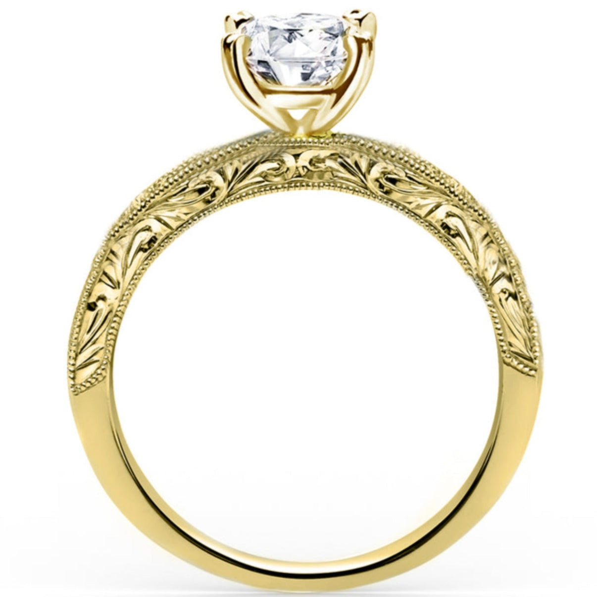 Kirk Kara "Charlotte" Channel Set Red Ruby Engagement Ring - K1390RD-R ...