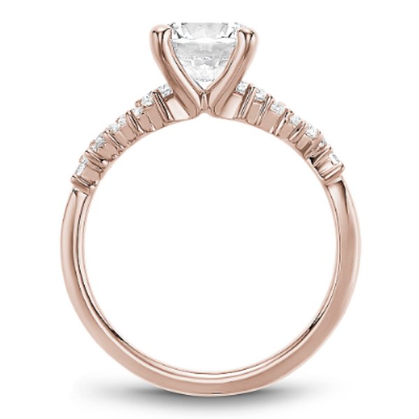 Noam Carver Asymmetrical Diamond Engagement Ring | B410-01 – Ben Garelick