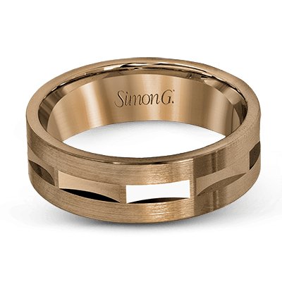 Simon G. 7MM Wedding Band with Satin & High Polish Finish – Ben Garelick